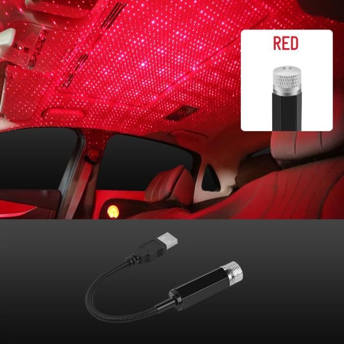 La couleur rouge Projecteur Led pour toit de voiture, Mini Port Usb ...