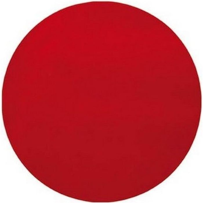 Set de table intissé rond rouge - 50 pièces - diamètre 34cm - Cdiscount ...