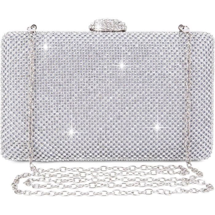 Femmes Strass Brillant Robe De Soiree Femmes Cristal Diamant Robe De ...