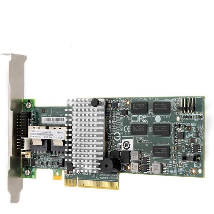 Carte réseau - GENERIC - M5015 - 8 ports SAS/SATA 6 Gbit/s - PCIe x8 ...