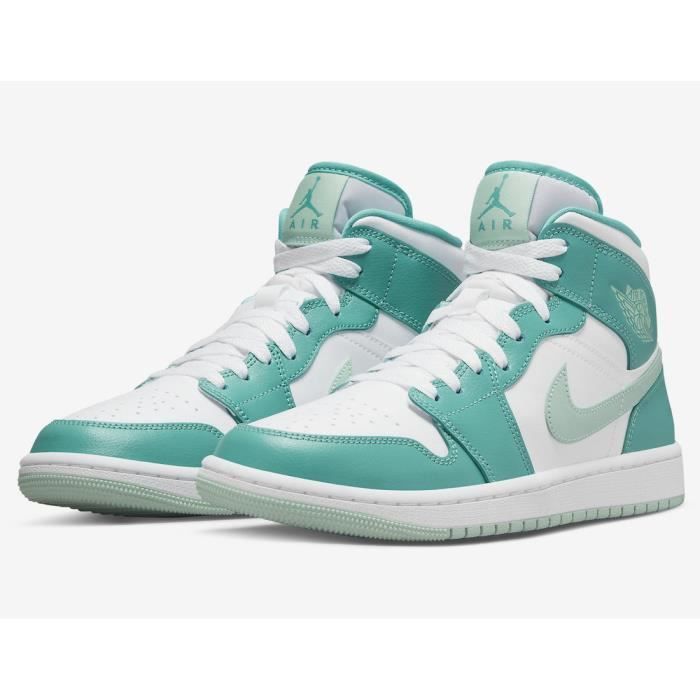 BASKETS Nikke Air&jordann 1 Retro Washed Teal DV2229&300 AJ1 Homme ...