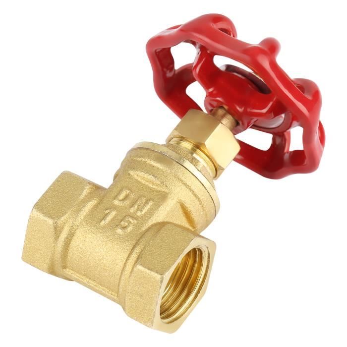 Vanne à eau Vanne à vanne en laiton DN15 BSPP G1-2 Vanne à vanne ...