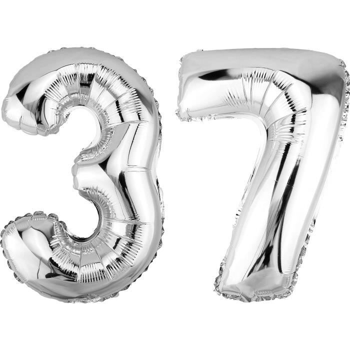 Ballon Gonflable Argenté - 82 Cm - Pour Anniversaire, Mariage ...