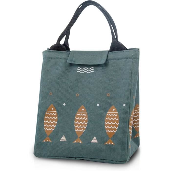 FANDARE Sac Isotherme Repas Déjeuner Portable Lunch Sac à main Sac ...