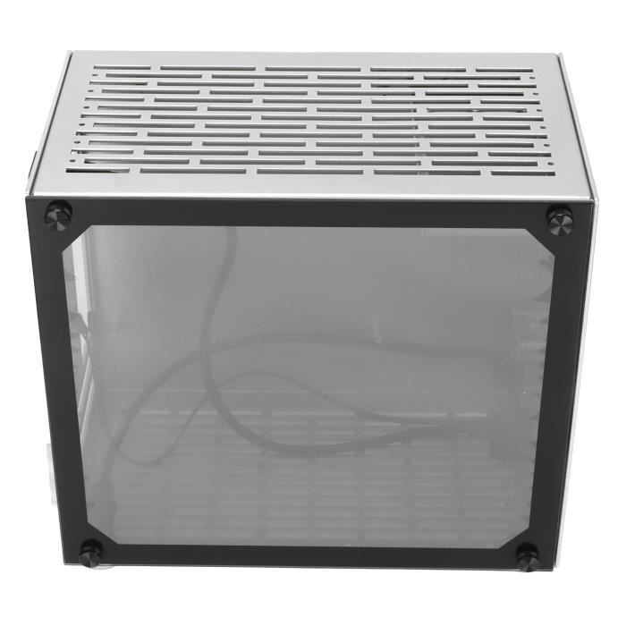 TMISHION Mini boîtier Boîtier d'ordinateur Mini Portable Petit Boîtier ...