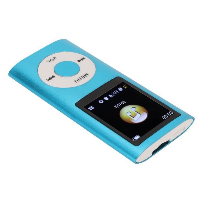 Lecteur MP3 - TMISHION - 64 Go - Écran LCD 1,8 pouces - Autonomie 8 ...