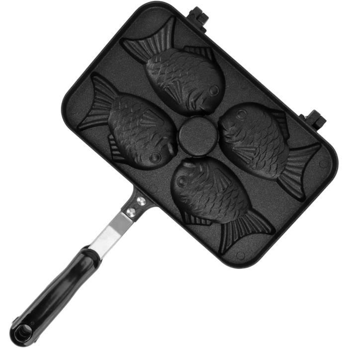 Taiyaki Frypan Non Stick Taiyaki Pan Taiyaki Fish Waffle Maker Gâteau ...