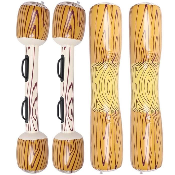 VINGVO flotteur gonflable de plage 4 pcs PVC Adultes Enfants Sports ...