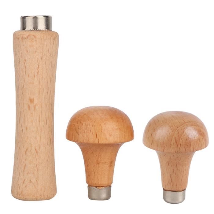 Poignée de lime en bois ergonomique de résistance aux chocs durable ...