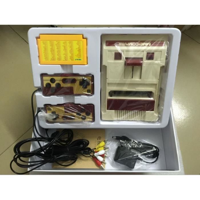 Rouge - Mini console de jeu vidéo rétro avec sortie AV, 8 bits, 632 ...