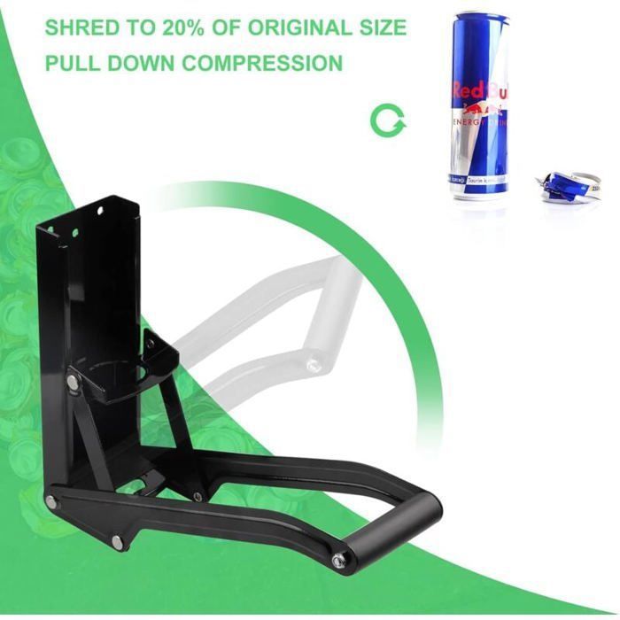 Presse Canette, 16oz Compacteur de Boîtes, 500ml Can Crusher, Presse ...