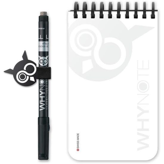 Bloc Note Pocket-Votre Véritable Tableau Blanc Et Son Stylo Effaçables ...
