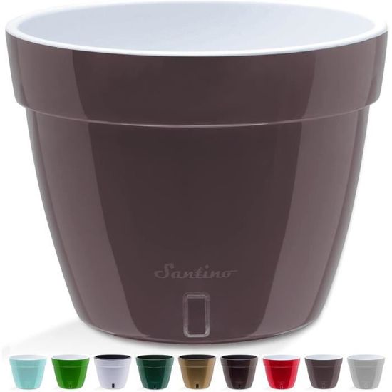 Asti Pot De Fleurs À Arrosage Automatique - 23 Cm - Auto-Arrosant ...