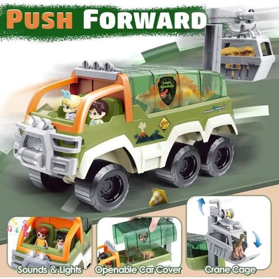 Jouets de Camion Transport TOY CAR pour 3+ans garçon, meilleur cadeau ...