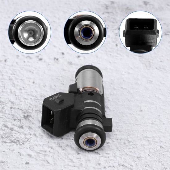 4Pcs Injecteur de Carburant Essence pour Berlingo C2 C3 206 Partner 1.1 ...