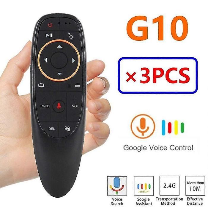 Télécommandes [3 pièces] G10 G10s G10spro Télécommande vocale BT ...