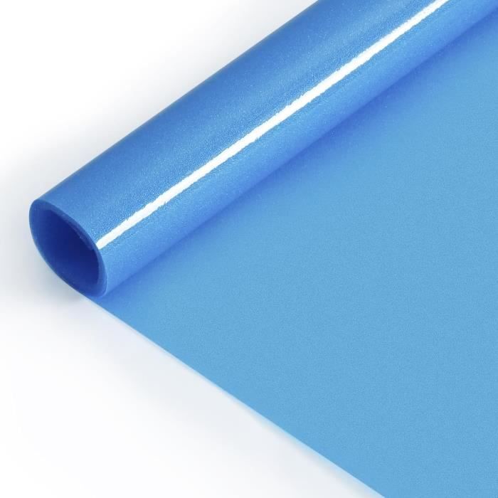 Rabbitgoo Film Fenetre Electrostatique Occulant 44.5x200cm Anti UV Film Adhesif Vitre ...