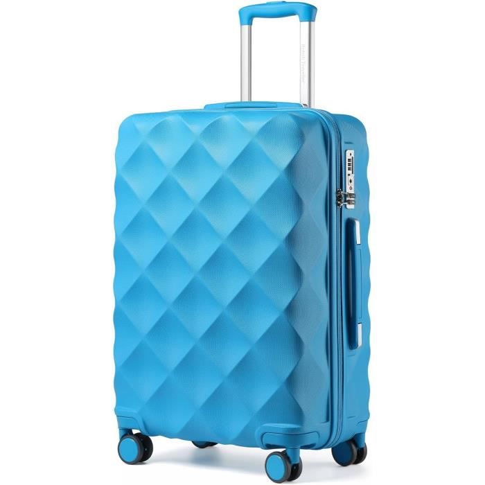 Valise Moyenne De 61 Cm À Coque Rigide En Abs + Pc Durable Et Légère ...