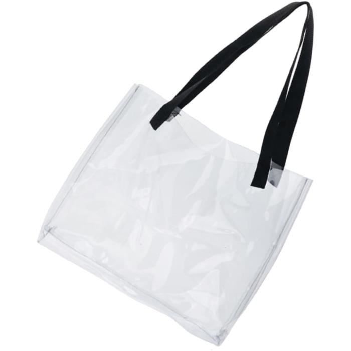 Sac De Plage Étanche Sac À Bandoulière Transparent Articles Tenant Le ...