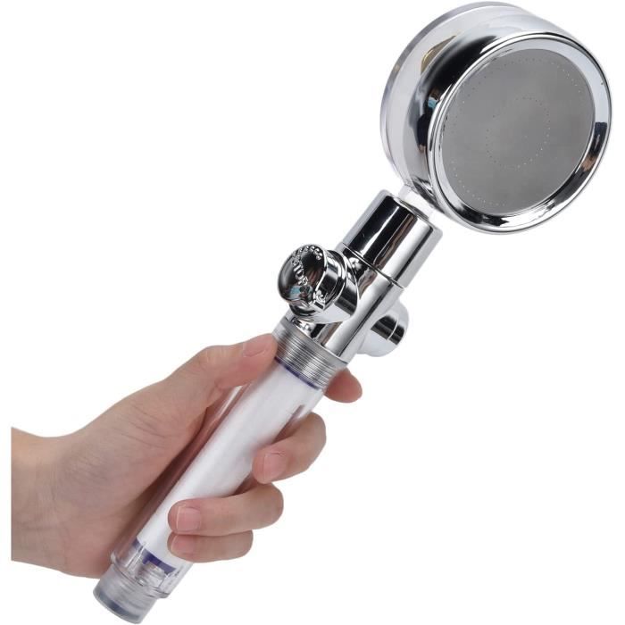 Pommeau De Douche À Hélice Filetage G1 2 Détachable Rotation À 360