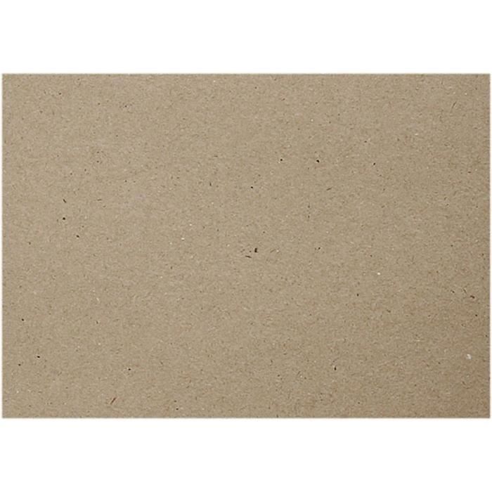 Feuilles de carton recyclé - A4 21 x 29,7 cm - 20 pcs - Blanc ...