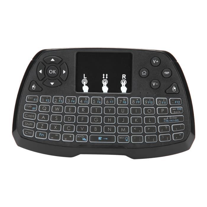 Cikonielf clavier rétroéclairé Mini clavier Rétroéclairage du clavier 2 ...