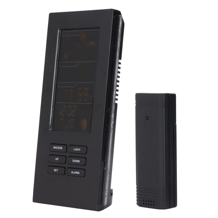 Dilwe thermomètre numérique Thermomètre hygromètre numérique pour ...