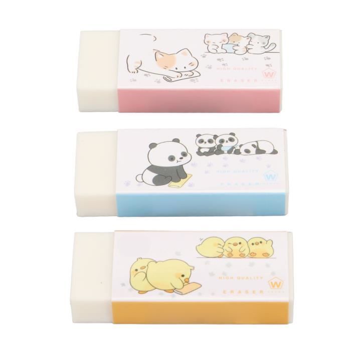 Gomme À Crayon Mini Gommes À Crayon Blanches À Texture Douce, 3 Pièces ...