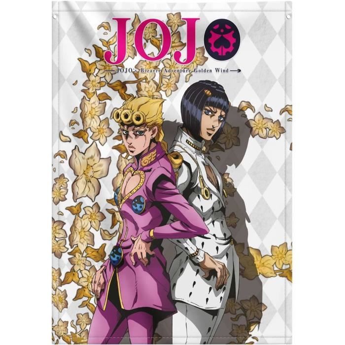 Poster Jojo'S Bizarre Adventure Golden Wind, Toile Murale Tissu 70 X ...