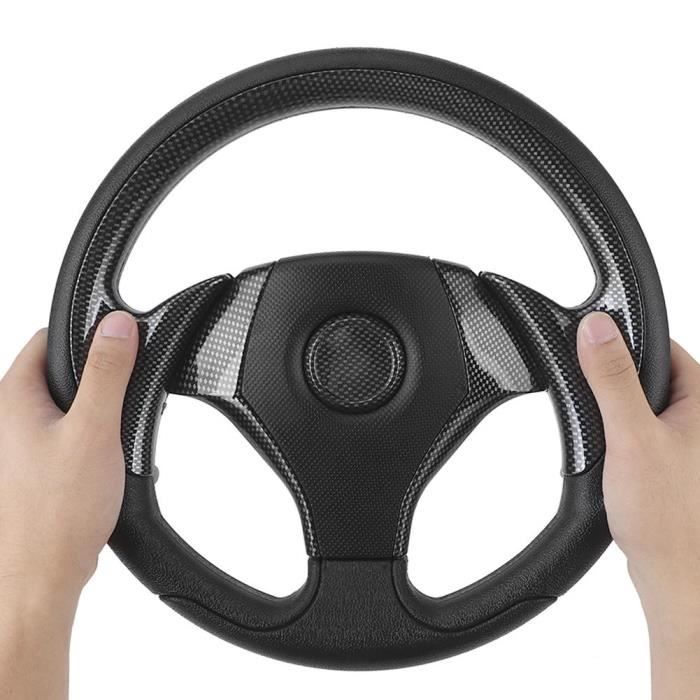 EJ.life Volant d'automobile 320mm / 12.5in volant de voiture 6 boulons ...