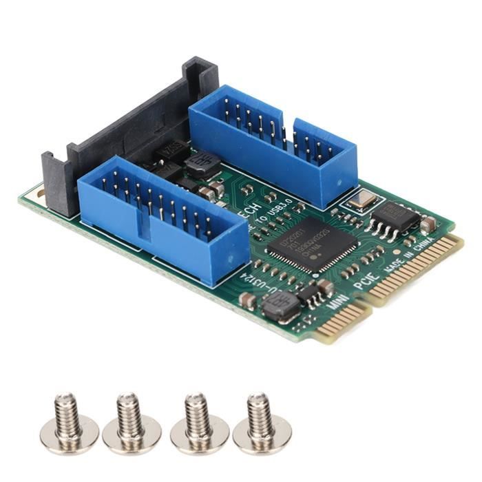 AXOC Carte 'extension Mini PCIE Pour USB3.0 Interface De Transfert - Cdiscount Informatique