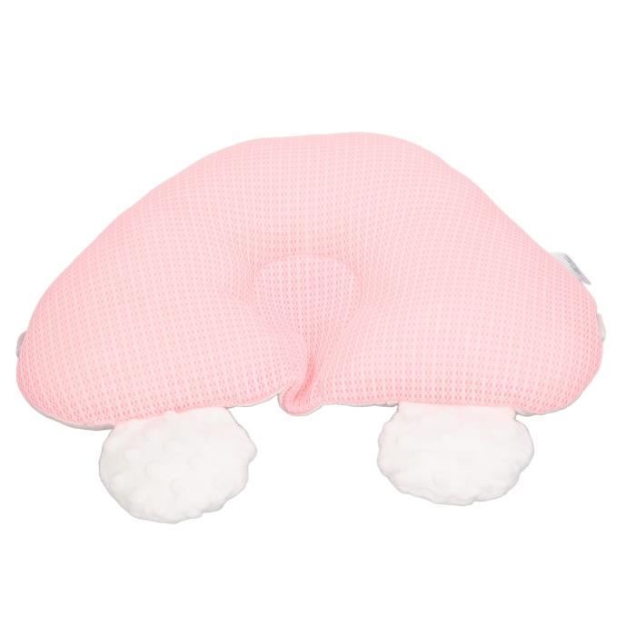 Oreiller de soutien de tête pour nourrissons SALALIS - Rose - Prévient ...
