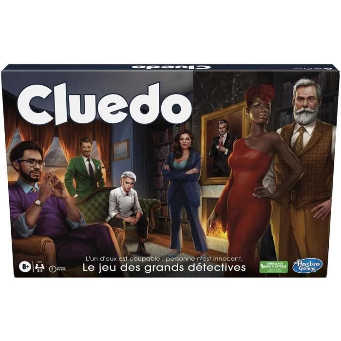 Cluedo, Jeu De Plateau Revisité Pour Enfants, 2 À 6 Joueurs, Activité D ...
