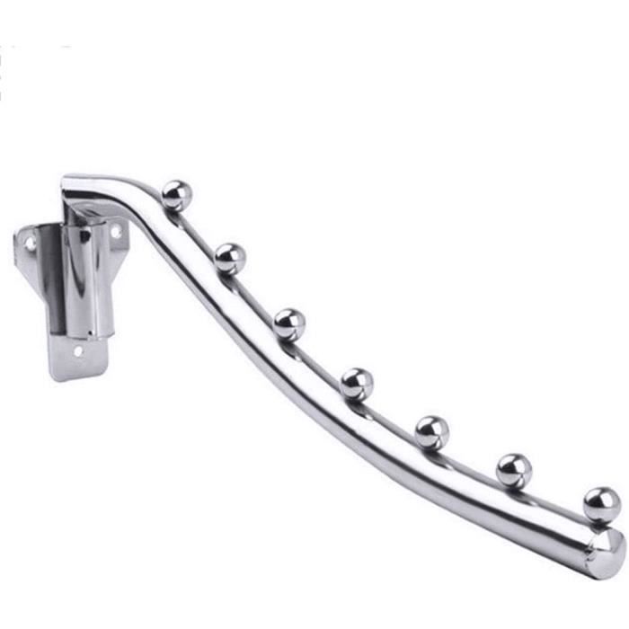 Support de Cintre Pliant, Porte-Vêtements Pliant, Balancer 180° Cintre ...