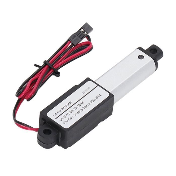 Tbest Micro-actionneur linéaire électrique Actionneur linéaire ...