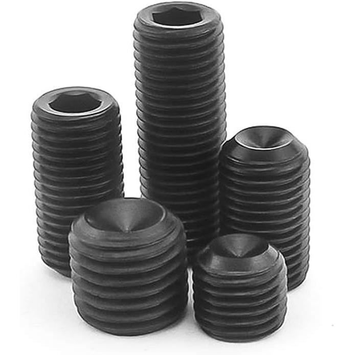 Vis Sans Tête Hexagonale, Acier Carbone Douille Hexagonale Vis ...