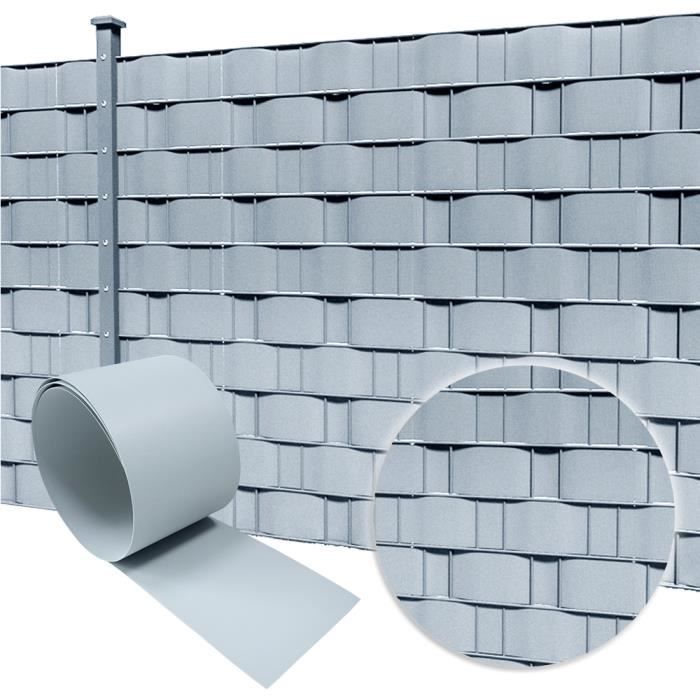 Bande d'intimité - YRHOME - 10x PVC dur - Résistant aux intempéries ...