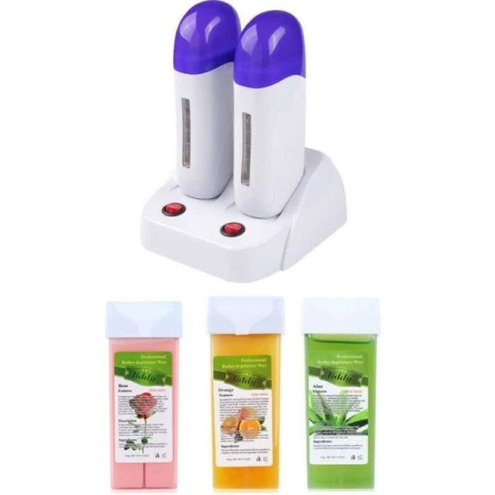 AS23000-DESINFECTION DES INSTRUMENTS.Double chauffe cire dépilatoire ...