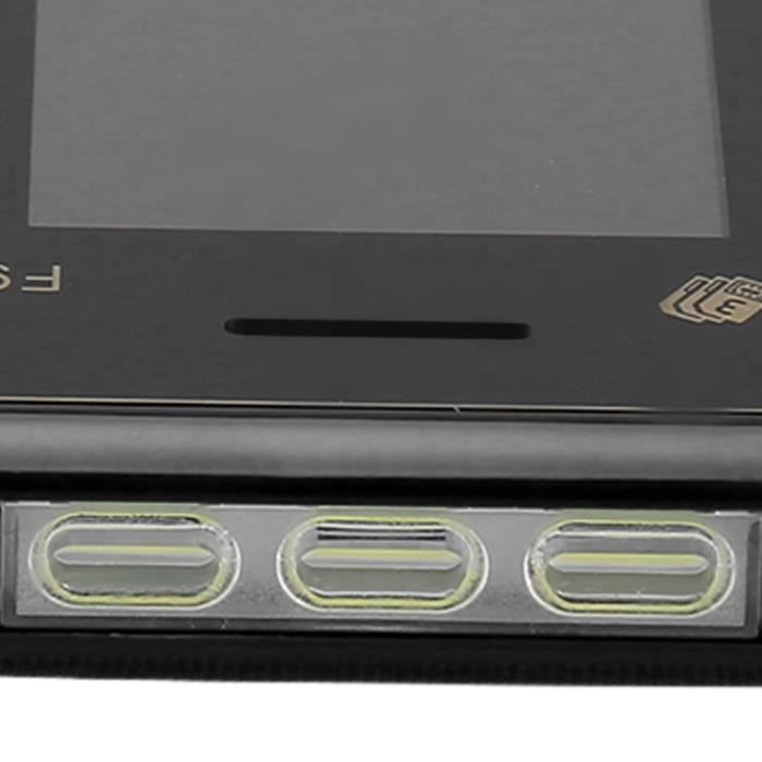 Qiilu Téléphone cellulaire pour aînés Téléphone portable à gros boutons ...