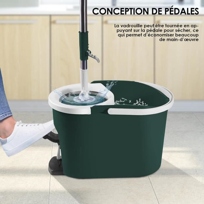 Ridgetube Serpillière Seau Essoreur, Balai Serpillère Et Sceau Menage ...