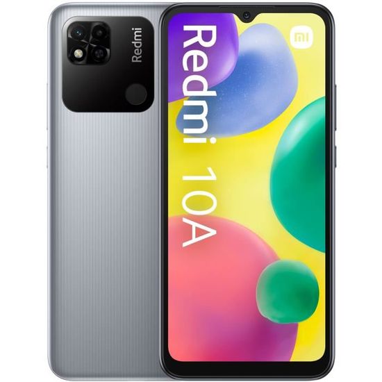 XIAOMI Redmi 10A 32Go 4G Chrome Silver - Cdiscount Téléphonie