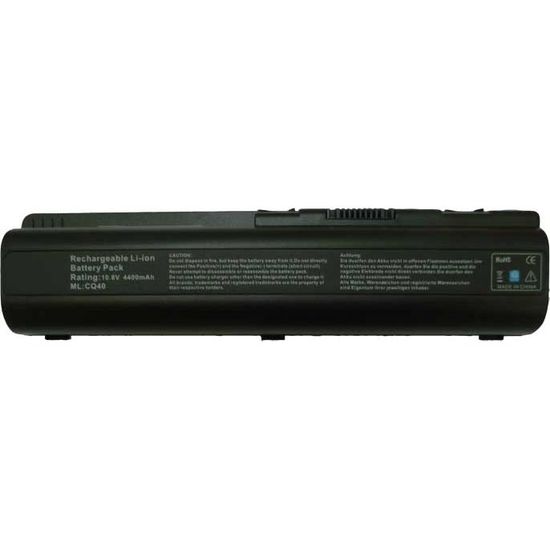 Batterie COMPAQ ordinateur Presario cq61-300, capacité 4400 mAh ...