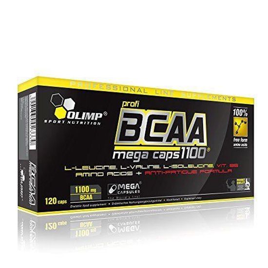 OLIMP SPORT NUTRITION BCAA 1100 Mega 120 Capsules - Cdiscount Sport