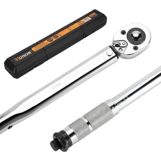 Clé Dynamométrique Réglable Torque Wrench 1-2" 28-210 Nm Avec Tube En ...