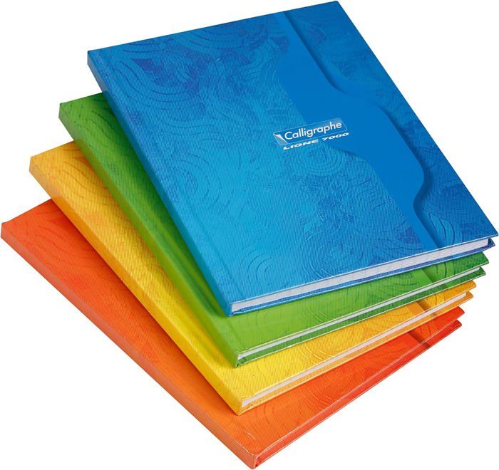 7204C Un Cahier Brochure Rembordée Rigide (Une Marque De Clairefontaine ...