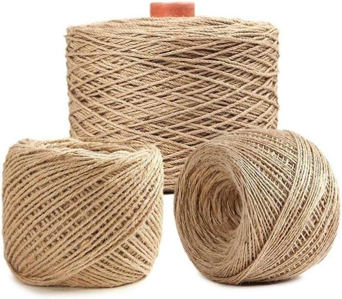 Rouleau Corde Jute Texture Brlante Corde Dcorative Corde-5Mm 100 ...