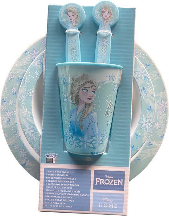 Disney Frozen Elsa Breakfast Set 5 pièces - Cdiscount Jeux - Jouets