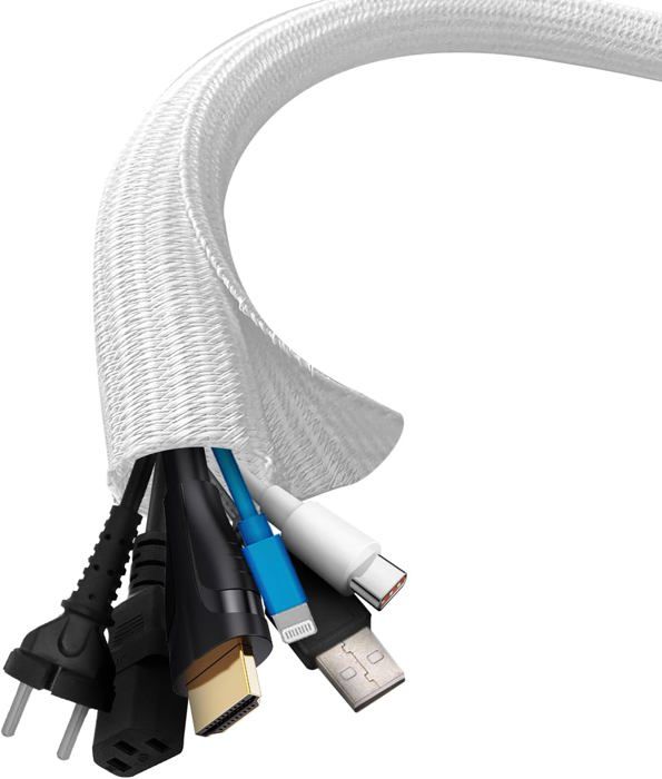 Cache Cable 3Mètre, Diamètre De 13mm Gaine Câble Informatique, Gestion ...