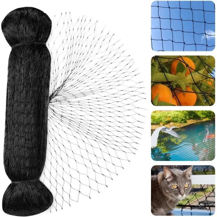 Filet Poules,Filet Anti Oiseaux Pour Poulailler,7,5M X15M Filet Voliere Poulailler,Filet De ...