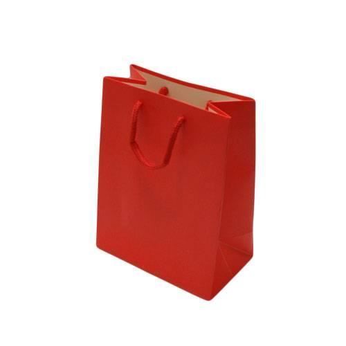 12 grands sacs cadeaux rouges 32x26x12cm - 6537 Rouge - Cdiscount Beaux ...